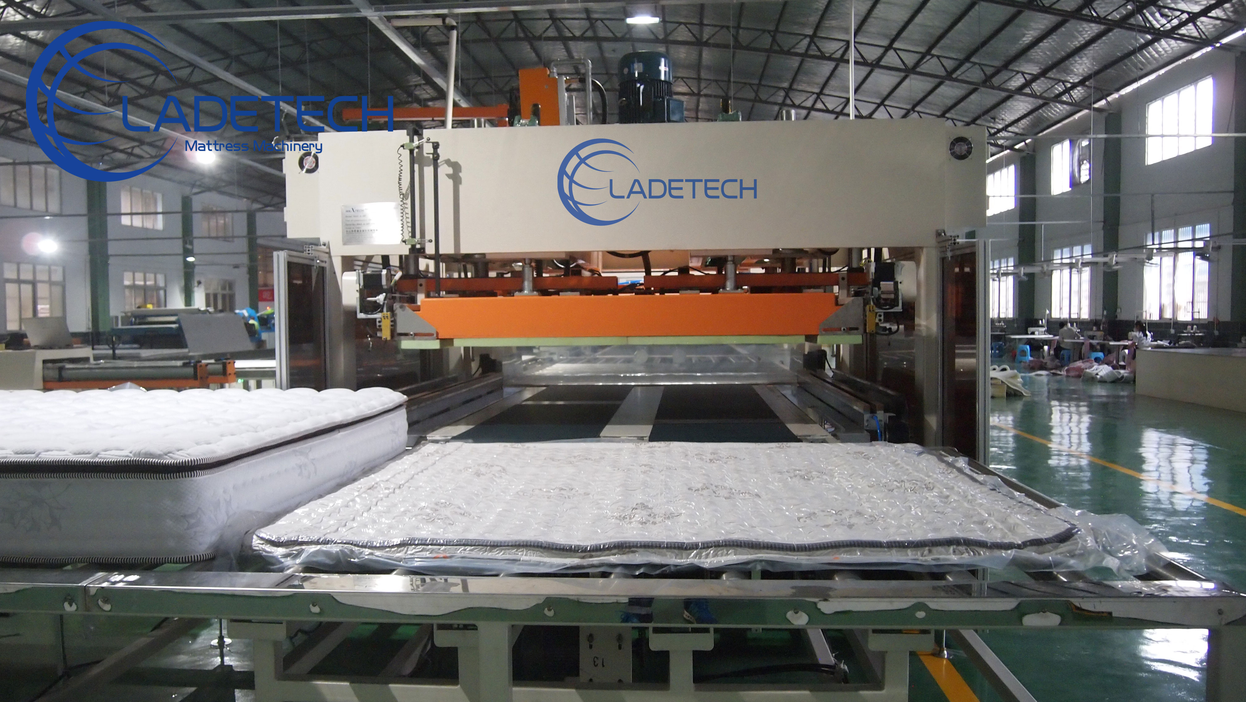 LDT-ACM Automatic Mattress Compression Machine - Ladetech Mattress ...