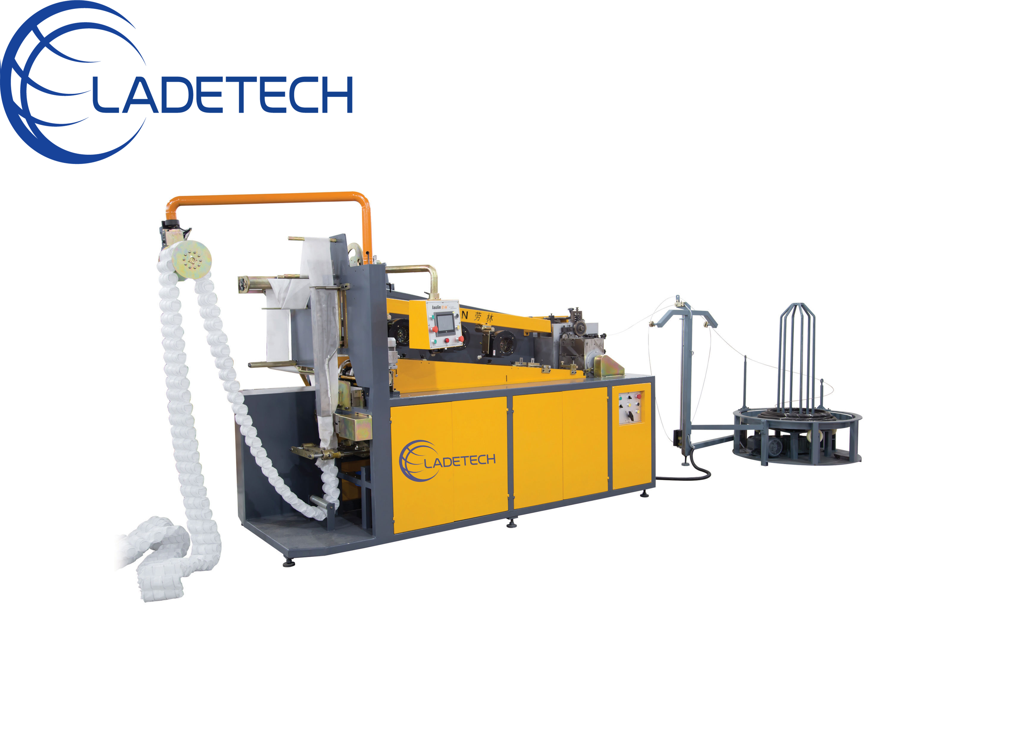 LDT-200 Bonnell Spring Assembling Machine - Ladetech Mattress Machine ...